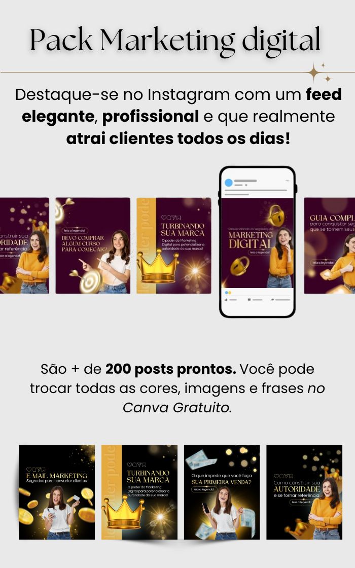 marketing digital – Packs de artes